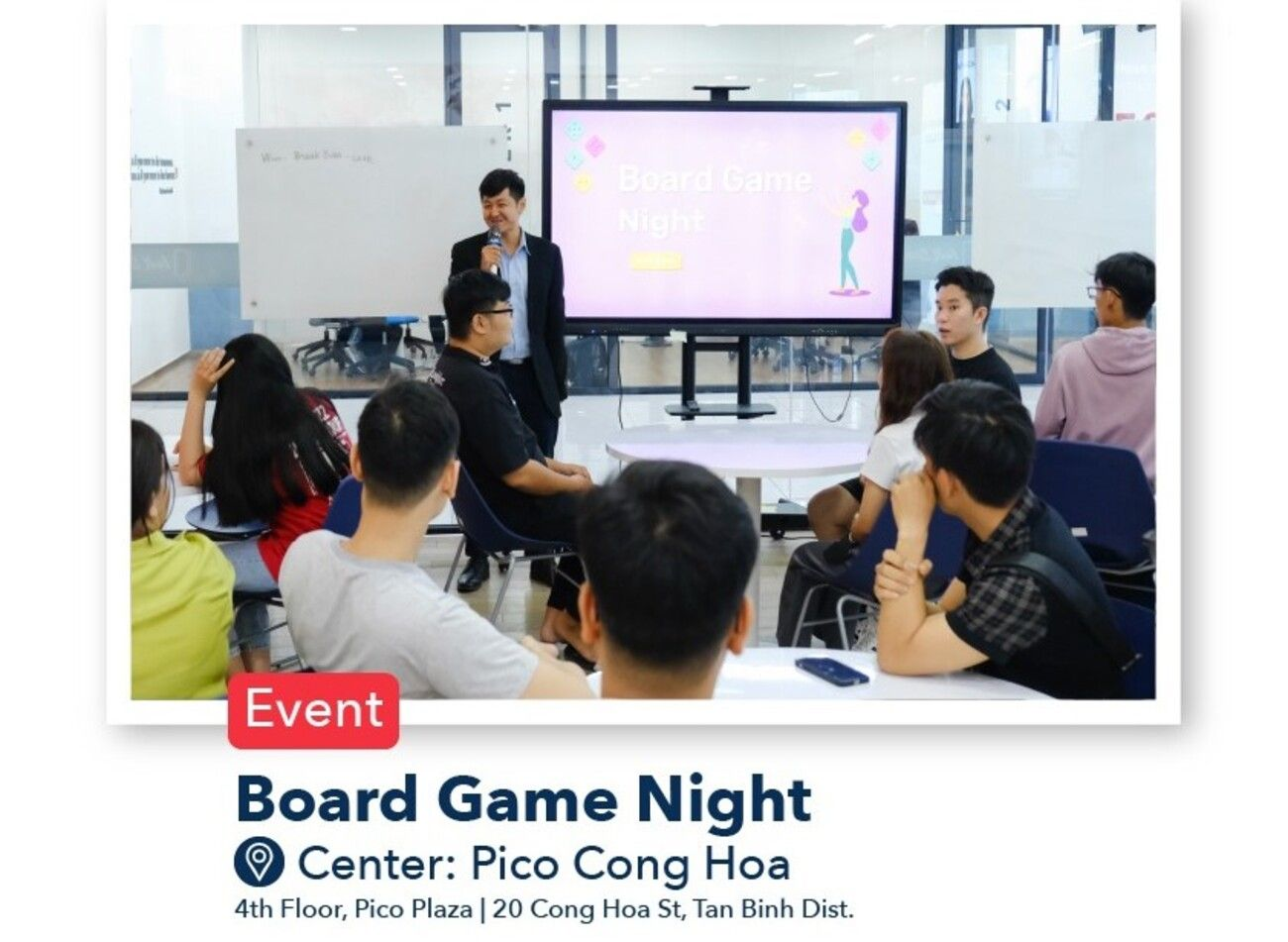 Board Game Night - Wall Street English PICO Cộng Hòa